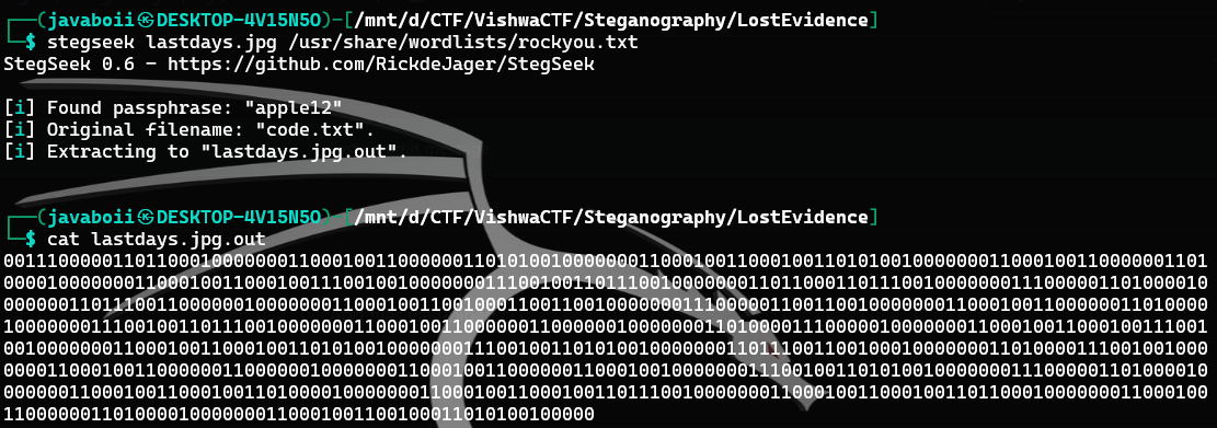 Lost Evidence | VishwaCTF 25 Mini Writeups